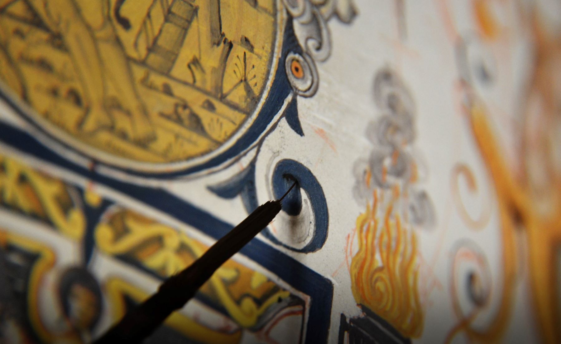 The painting and art of Maiolica ceramics from Deruta - Exploring Umbria